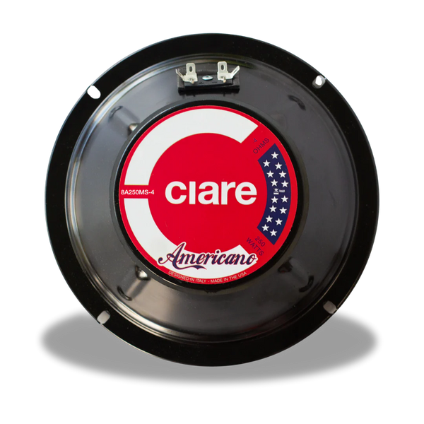 Ciare Americano 8A250MS-4 8" 250W SEALED BACK Midrange 4-Ohm – Droppin HZ Car Audio
