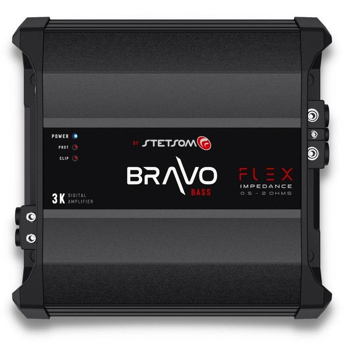 Stetsom Bravo BASS Flex 3K Mono Class D Car Audio Amplifier, Automatic ...
