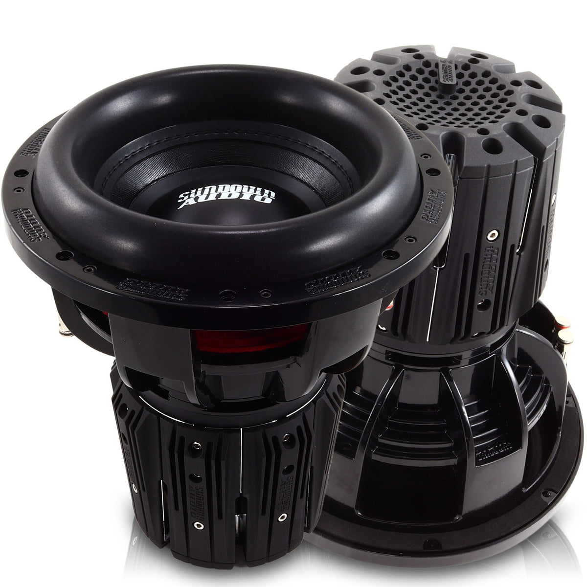 Sundown Audio NSv6 12 inch Dual 1 ohm Subwoofer Nightshade(3000 watts ...