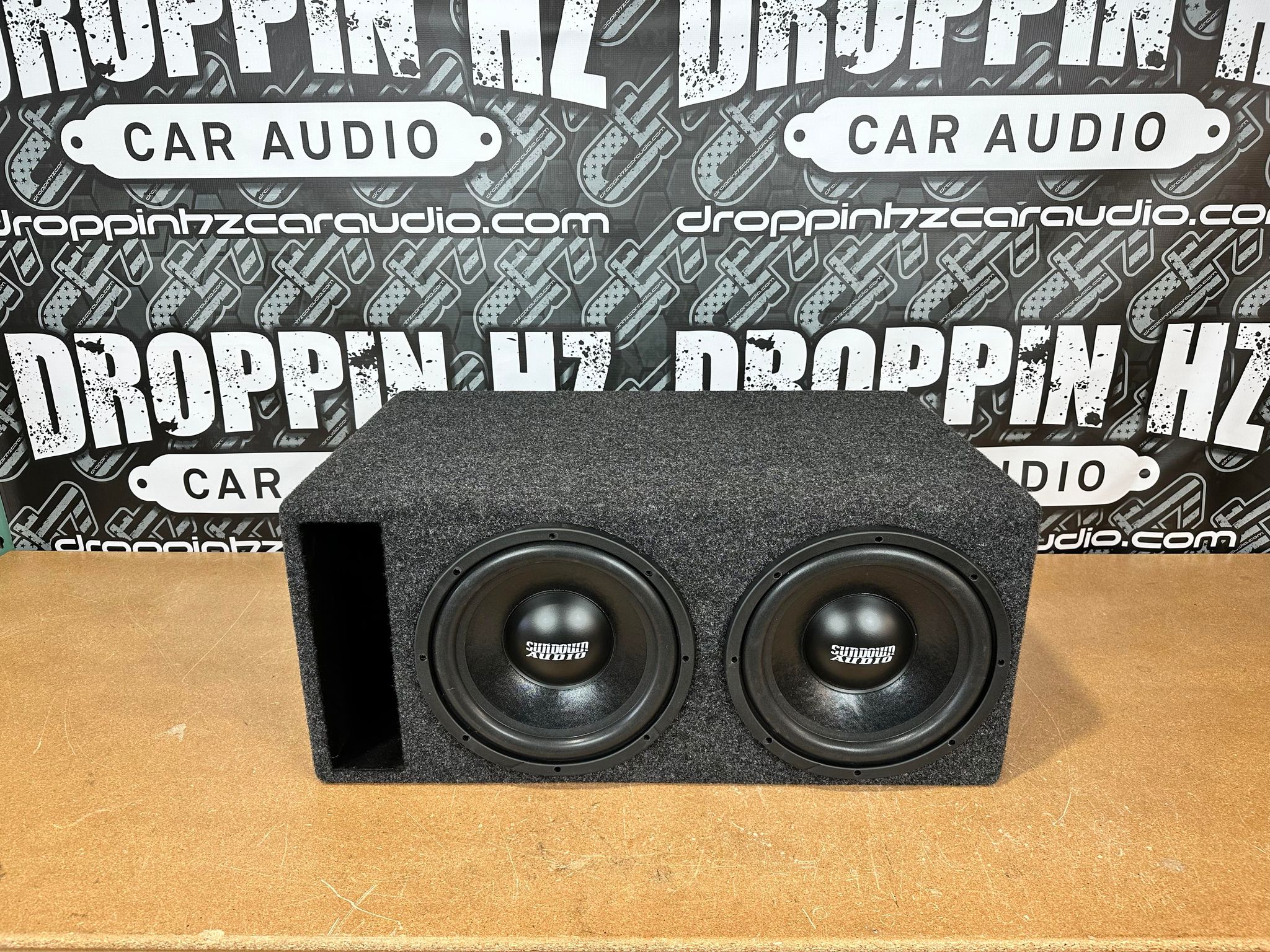 Sundown Audio Dual LCS 12 1 ohm Loaded Enclosure 600 Watt RMS – Droppin ...