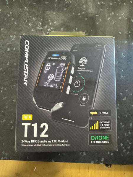 (B-STOCK) Compustar T12 2-Way RFX Bundle w/ LTE Module – Droppin HZ Car ...