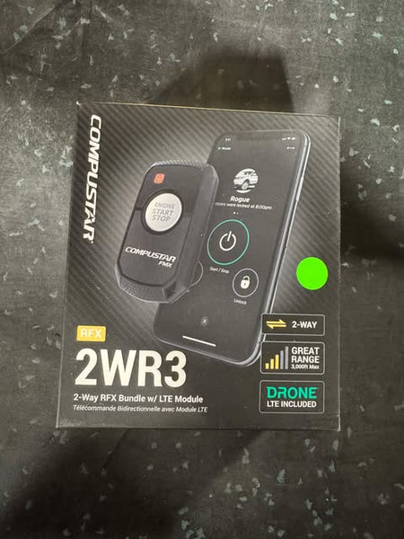 (B-STOCK) Compustar 2WR3 2-Way, 1-Button RFX Bundle w/ LTE Module ...