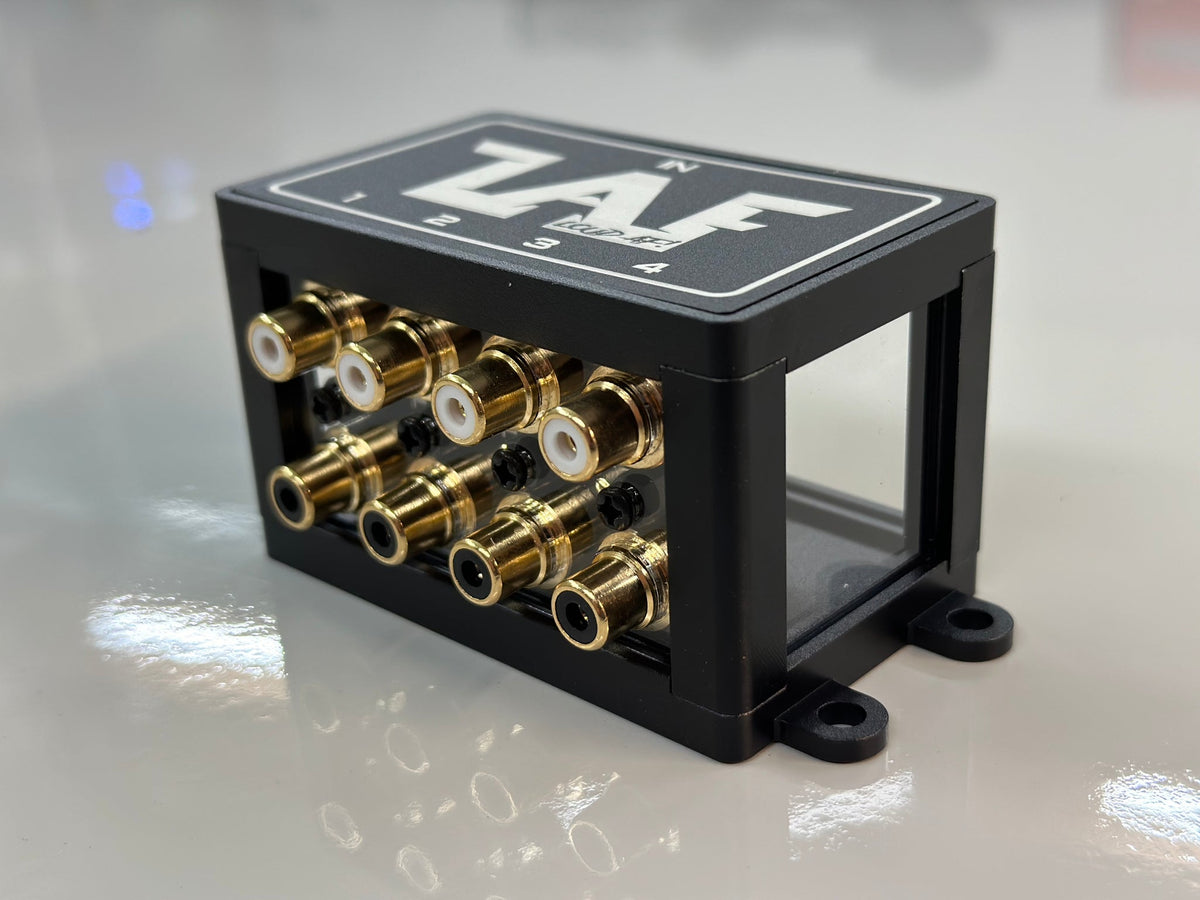 LAF RCA Distribution Box 1x4 – Droppin HZ Car Audio