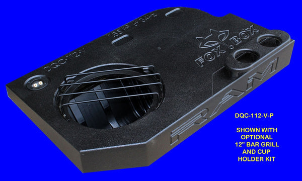 FOX ACOUSTICS DODGE RAM QUAD & CREW CAB 1-12" VENTED UNDER SEAT SUBWOO ...