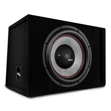 DS18 GEN-X112LD 12" Loaded Subwoofer Ported Enclosure With GEN-X124D 4 ...
