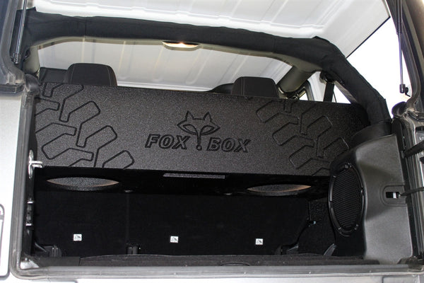 Fox Acoustics Jeep Wrangler JK 4 door 2-12" vented downfire – Droppin ...