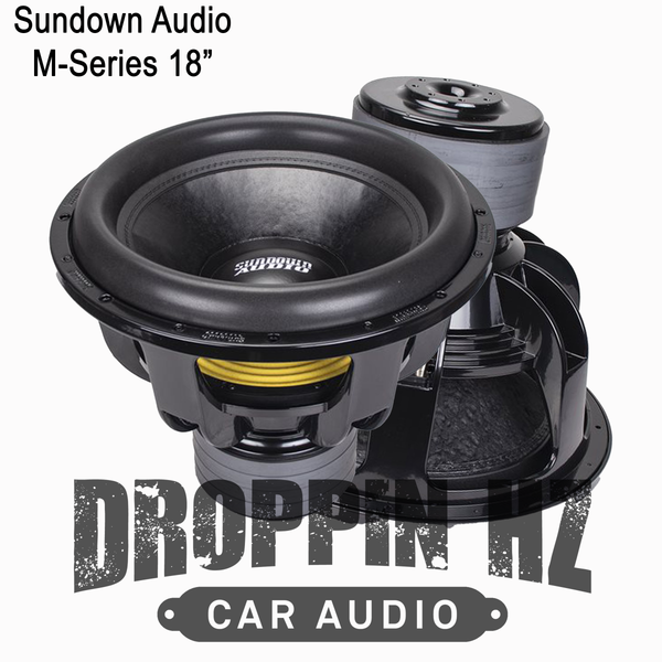 Sundown Audio M 18 inch Dual 1 ohm Subwoofer M Series(1750 watts ...