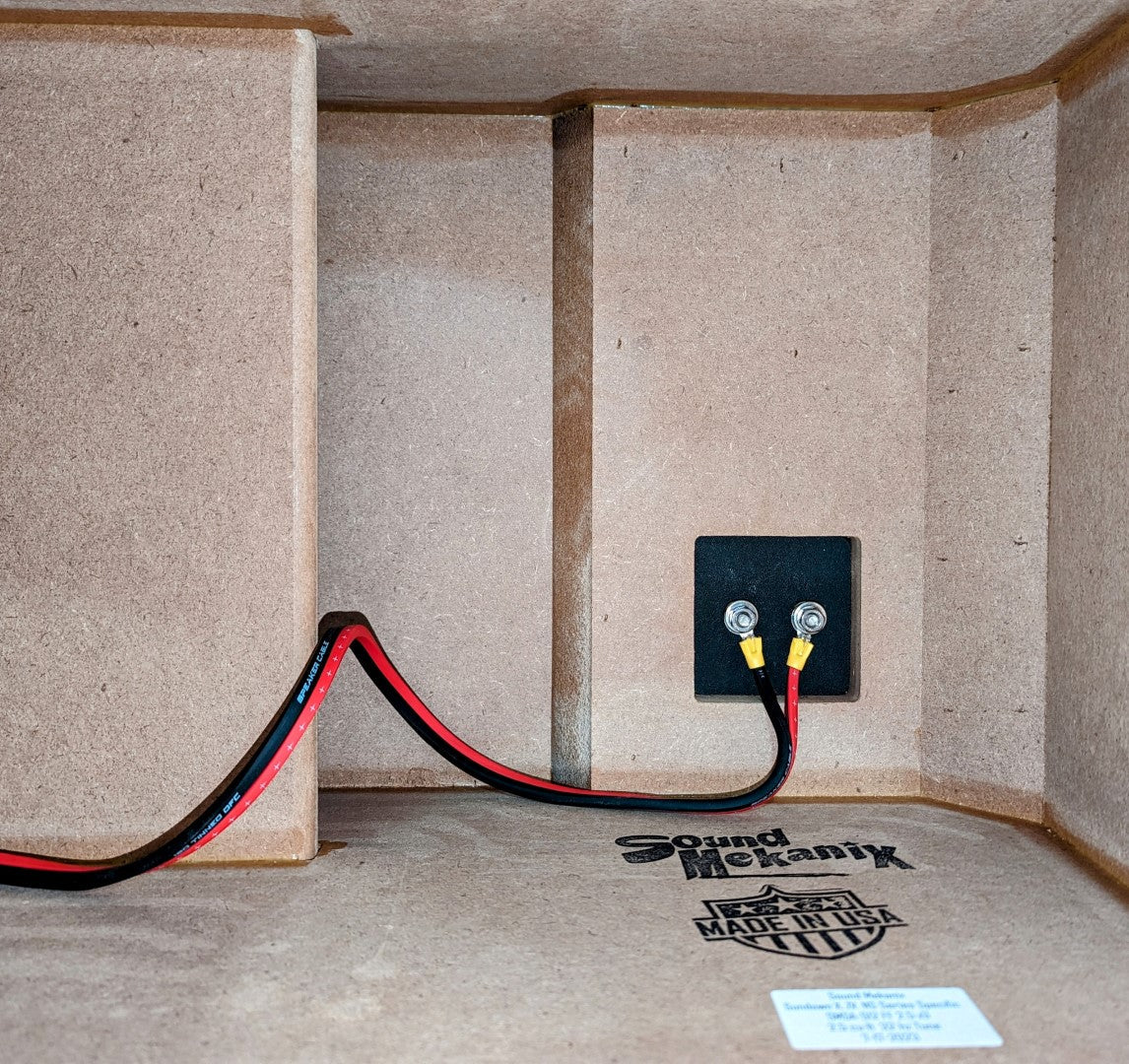 Sound Mekanix Woofer Specific SKAR 12" Subwoofers XPERT-FAB Enclosure ...