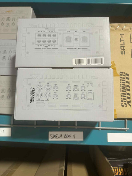 (B-STOCK) Sundown Audio SAEv4-200.4D 4-Channel Amplifier – Droppin HZ ...