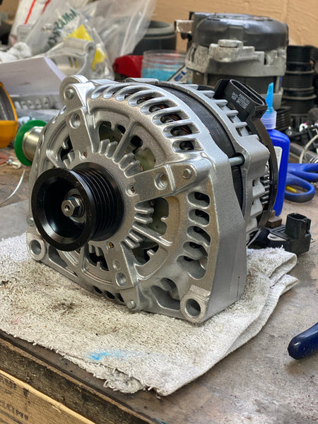 400 amp large case GM alternator AD244 mount 96-21 or bracket alternat ...