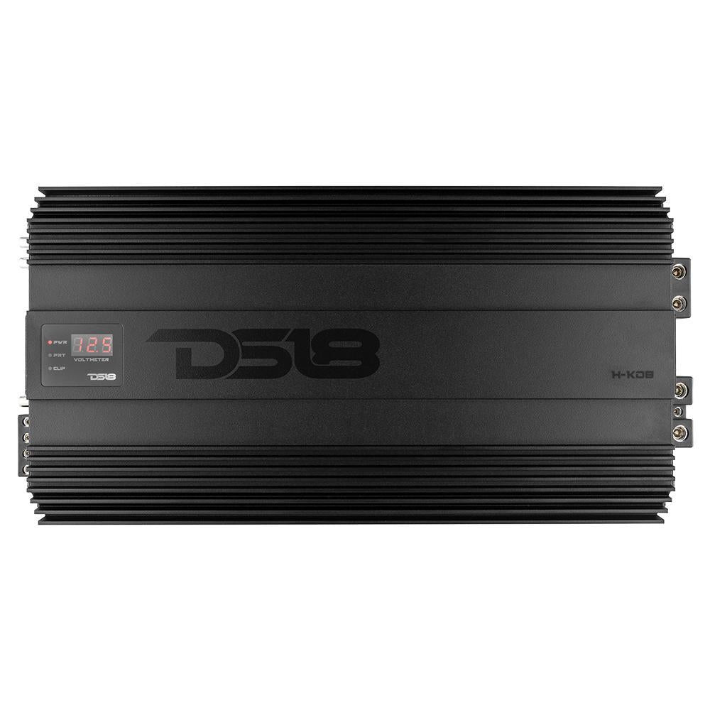 DS18 H KO8 HOOLIGAN SPL 1 Channel Subwoofer Monoblock Car Amplifier V ds18-h-ko8-hooligan-spl-1-channel-subwoofer-monoblock-car-amplifier-v