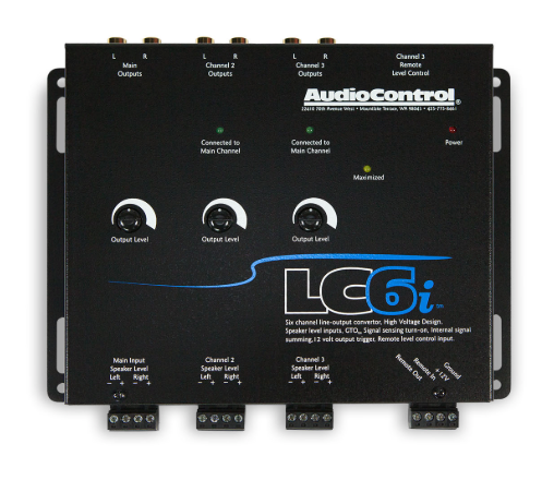 Audio Control LC6i 6 CHANNEL LINE OUT CONVERTER – Droppin HZ Car Audio