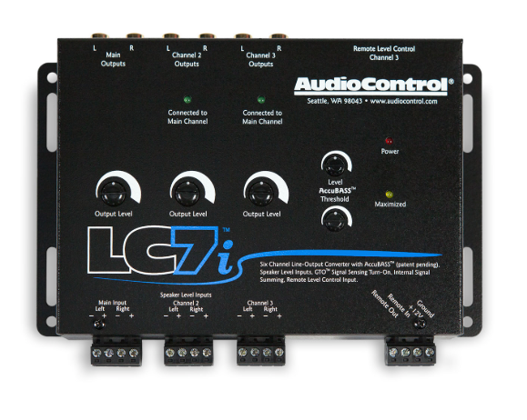 Audio Control LC7i 6 CHANNEL LINE OUT CONVERTER – Droppin HZ Car Audio
