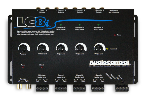 Audio Control LC8i 8 CHANNEL LINE OUT CONVERTER – Droppin HZ Car Audio